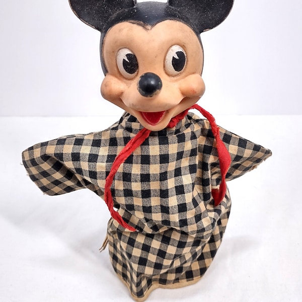 Mickey Mouse Puppet - Etsy