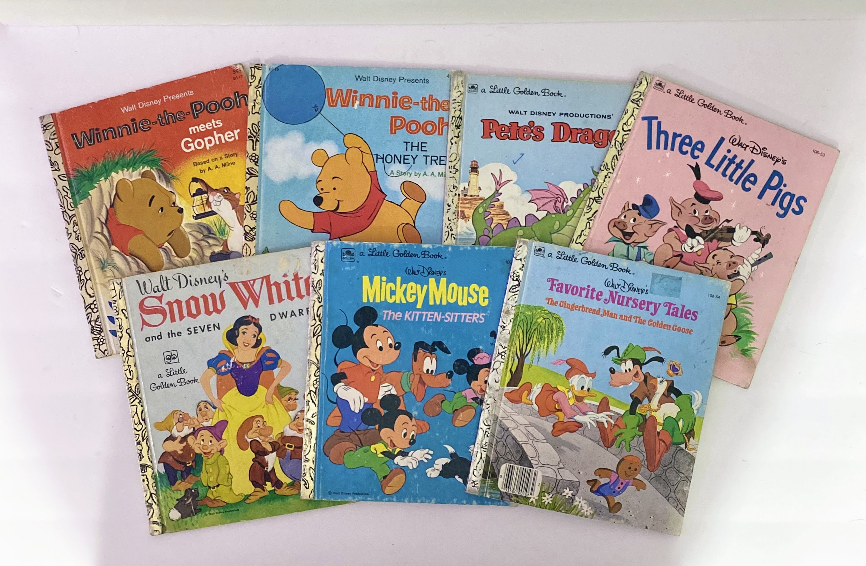 Vintage Disney Book Bundle Lot of 27 Vintage Kid Book Classic Child ...