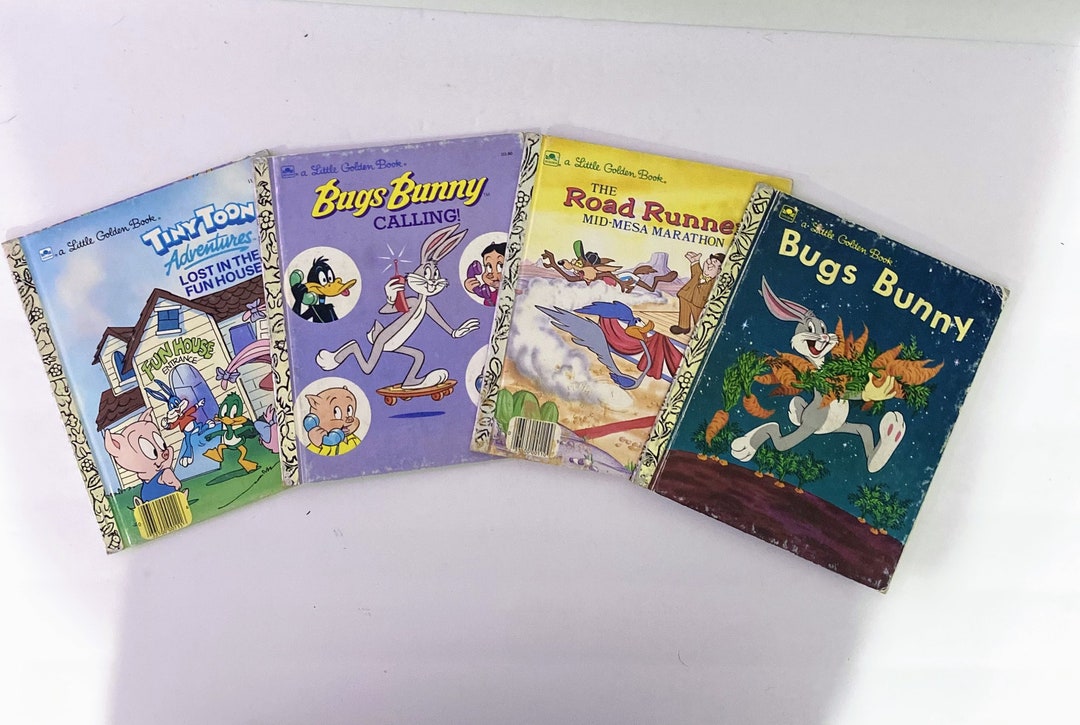 Vintage Children's Looney Toons Book Bundle | Lot of 4 | Vintage Kid ...
