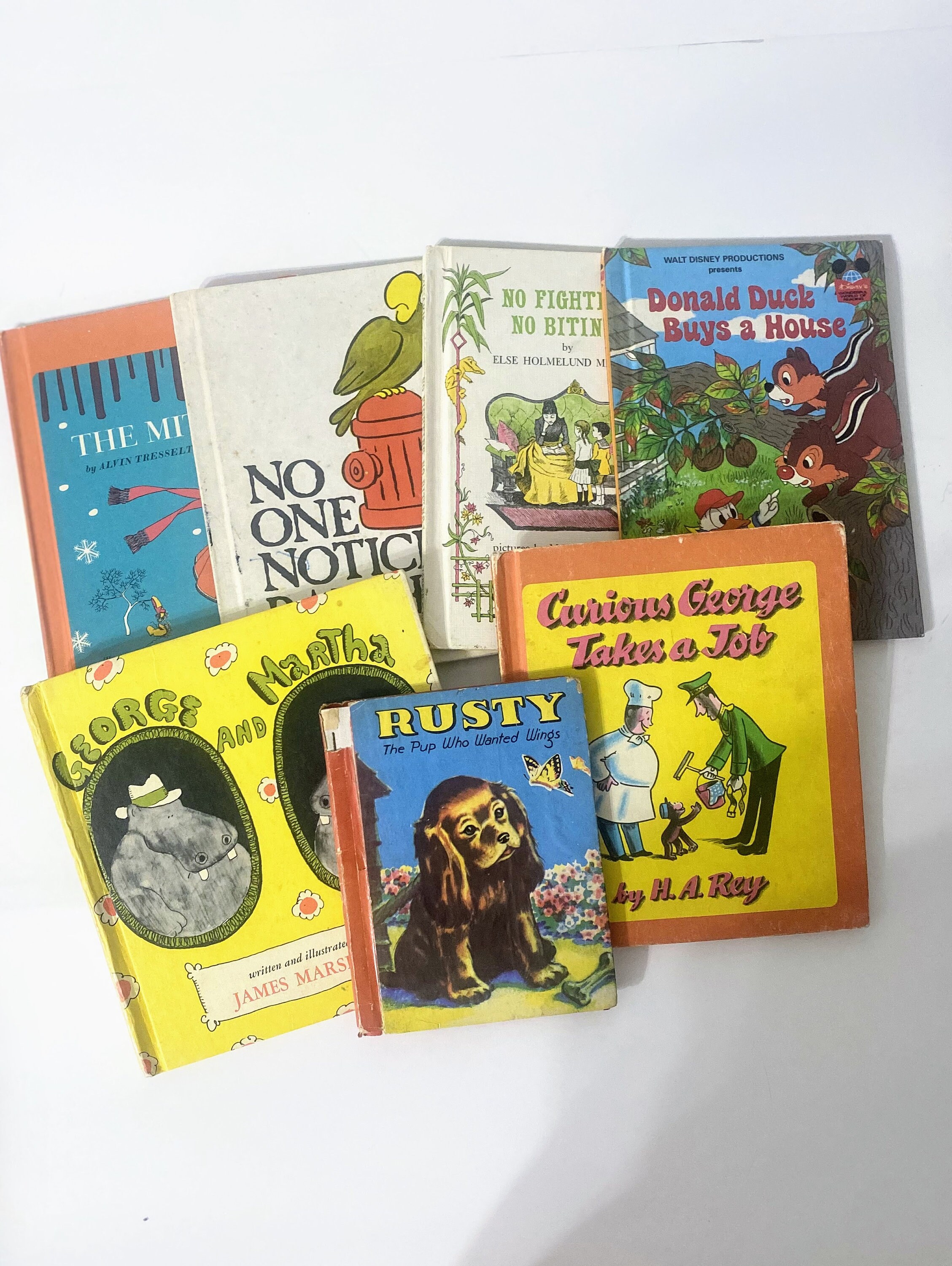 Vintage Children's Book Bundle Lot of 11 Vintage Kid Book Classic Child ...