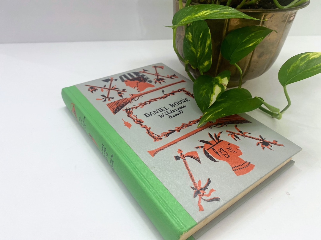 Vintage Daniel Boone Book | 1957 | Collectors Book | Antique Wilderness ...