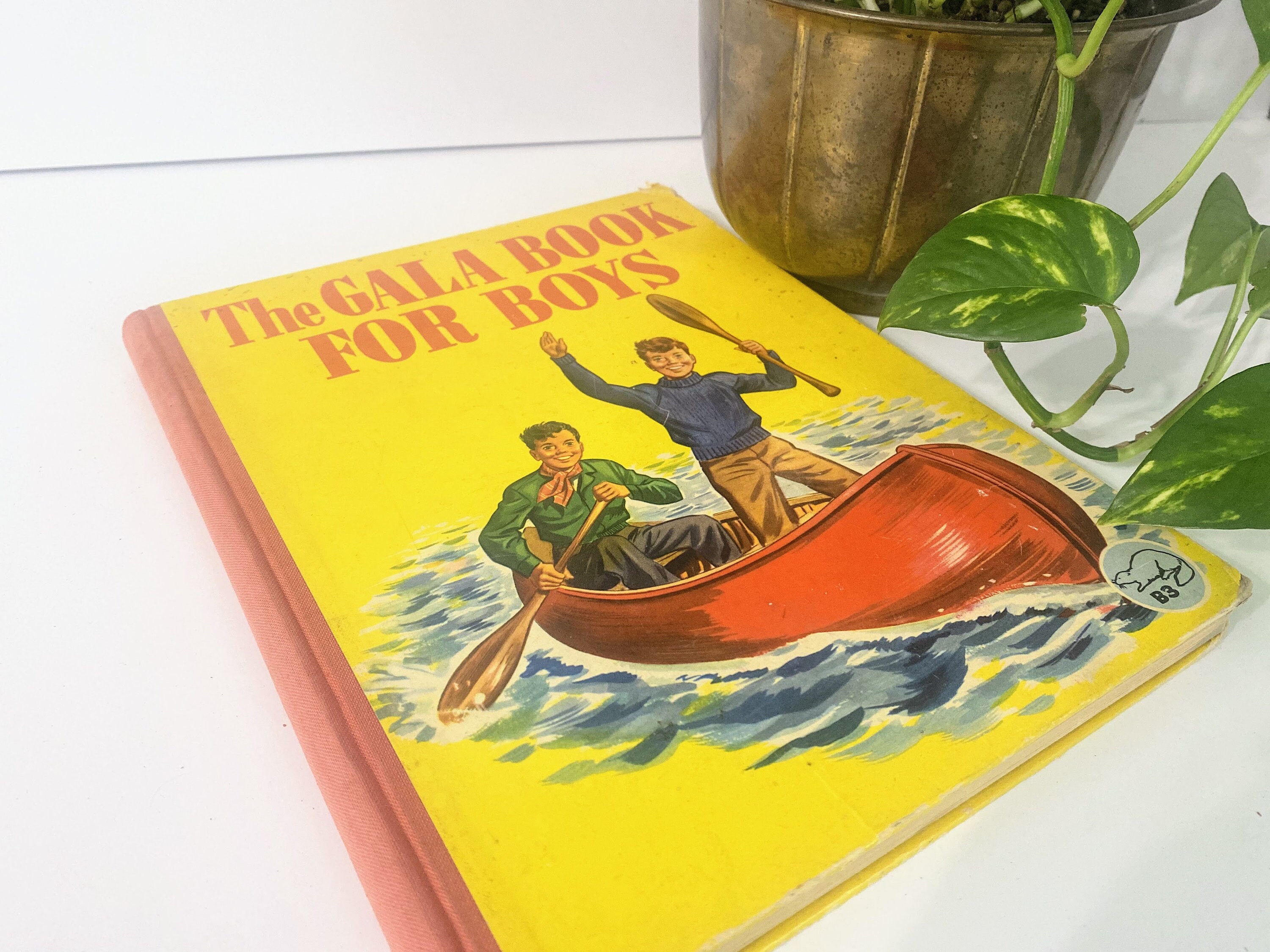 Vintage Children's Adventure Book 1950s Gala Book for Boys Collectors ...