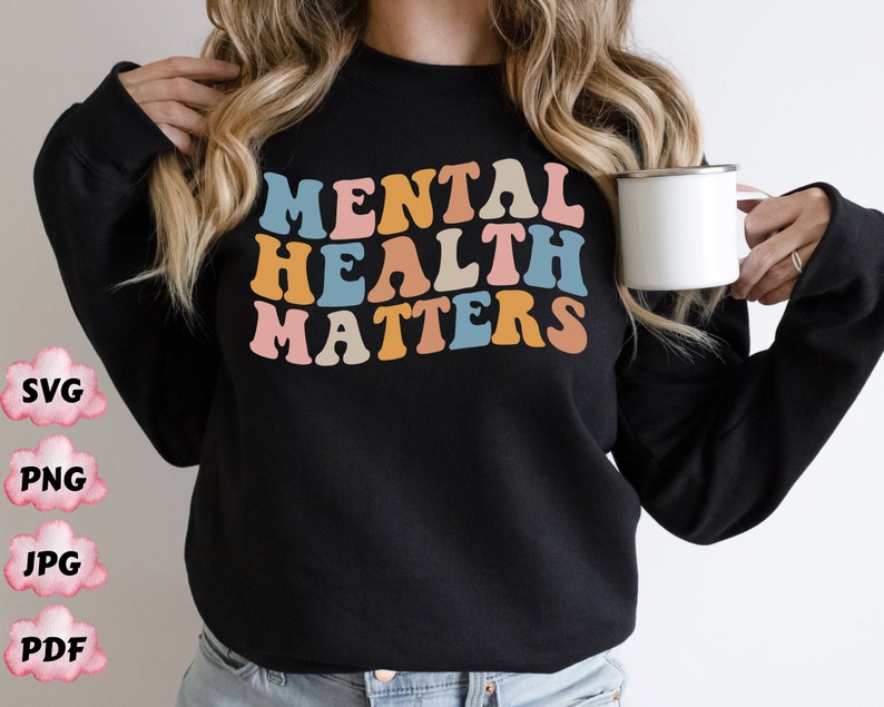 Mental Health Matters Png Svg Mental Health Png Mental - Etsy