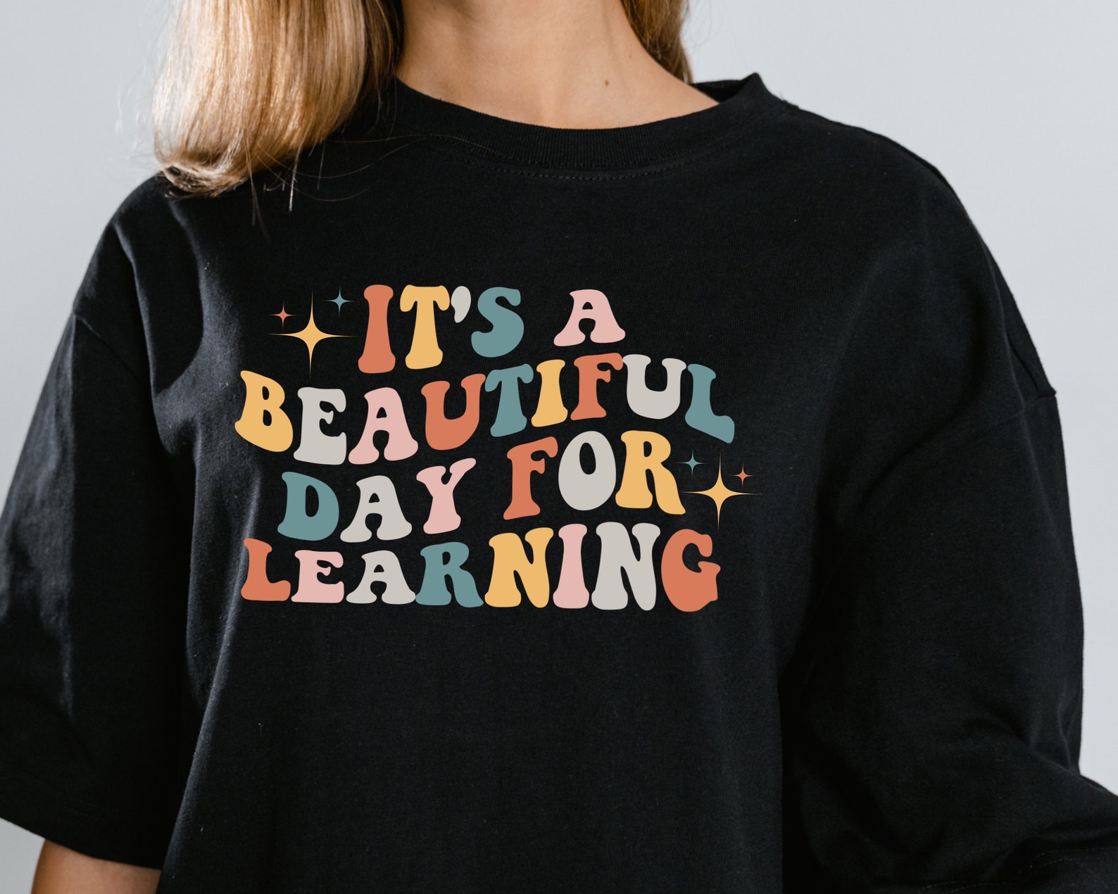 It's A Beautiful Day for Learning SVG PNG Love School - Etsy