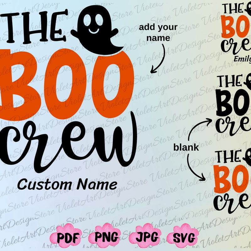Boo Clip Art - Etsy