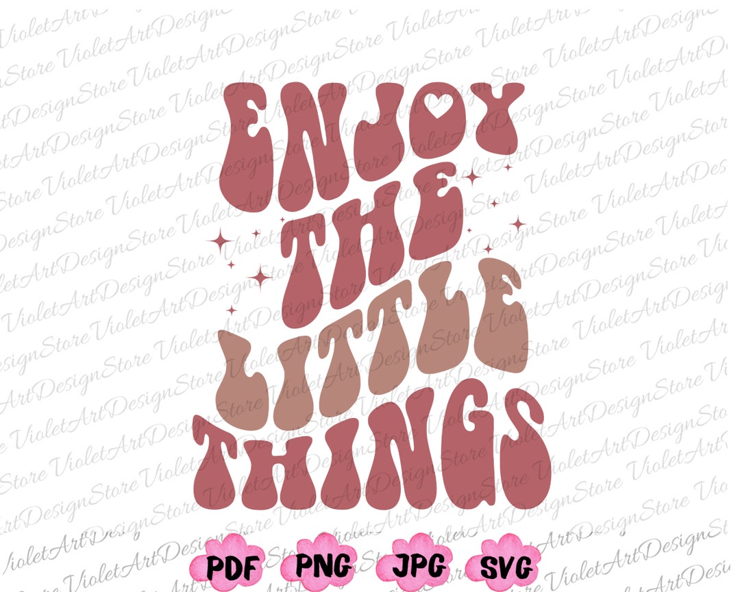 Enjoy the Little Things Png, Word's on Png, Aesthetic Viral Hoodie ...