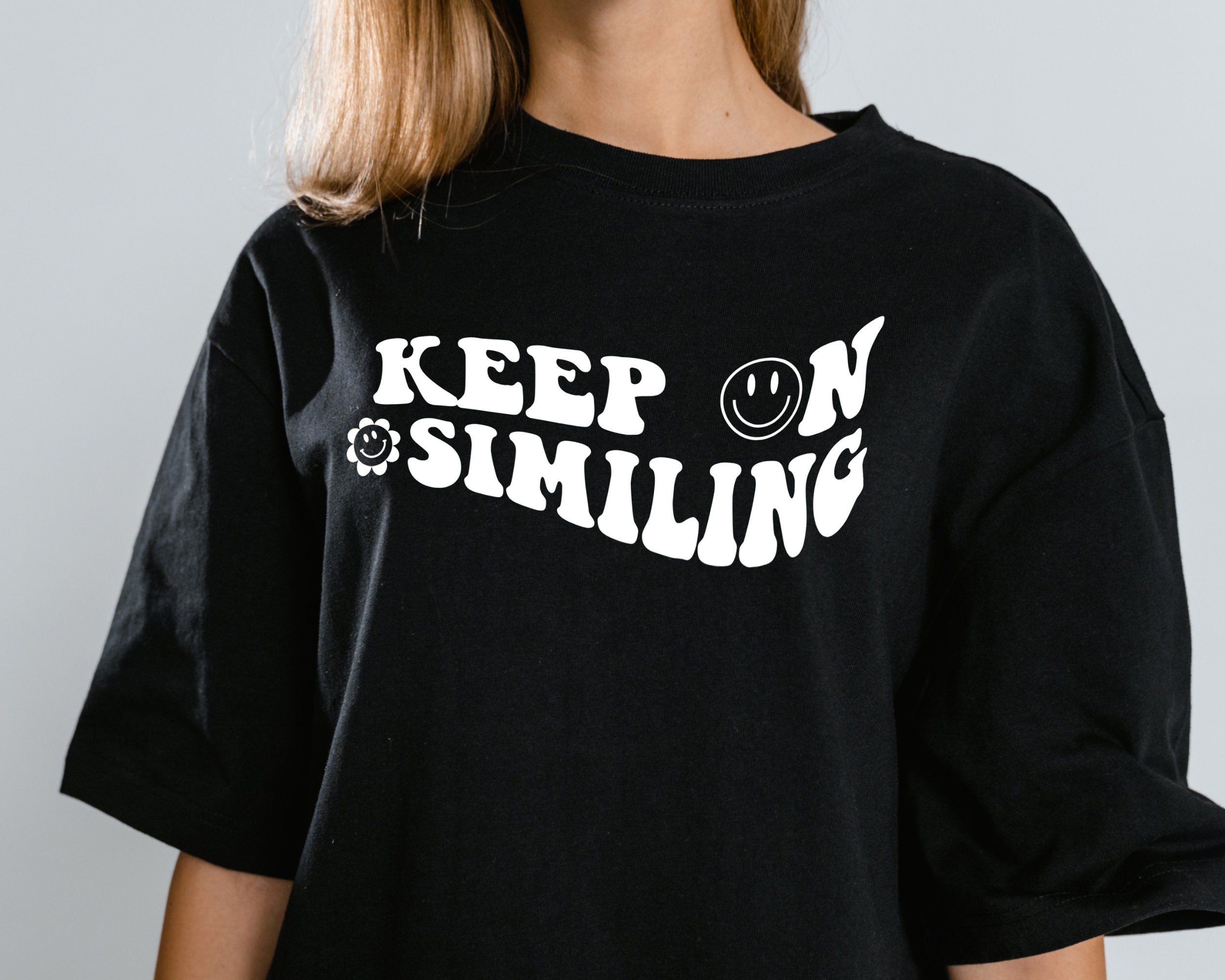 Keep on Smiling Svg Retro Keep on Smiling Svg Smılıng Png - Etsy