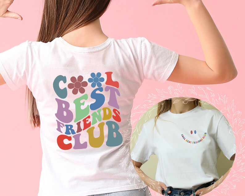 Cool Best Friend Club Shirt Svg Png Cool Best Friend Png Svg - Etsy