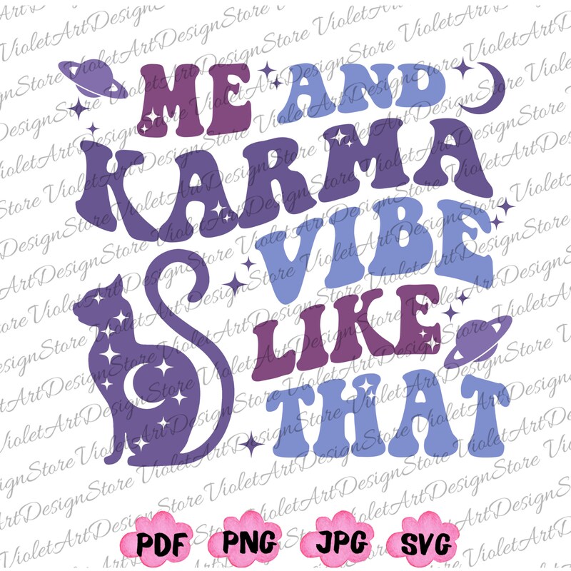 Karma Svg - Etsy