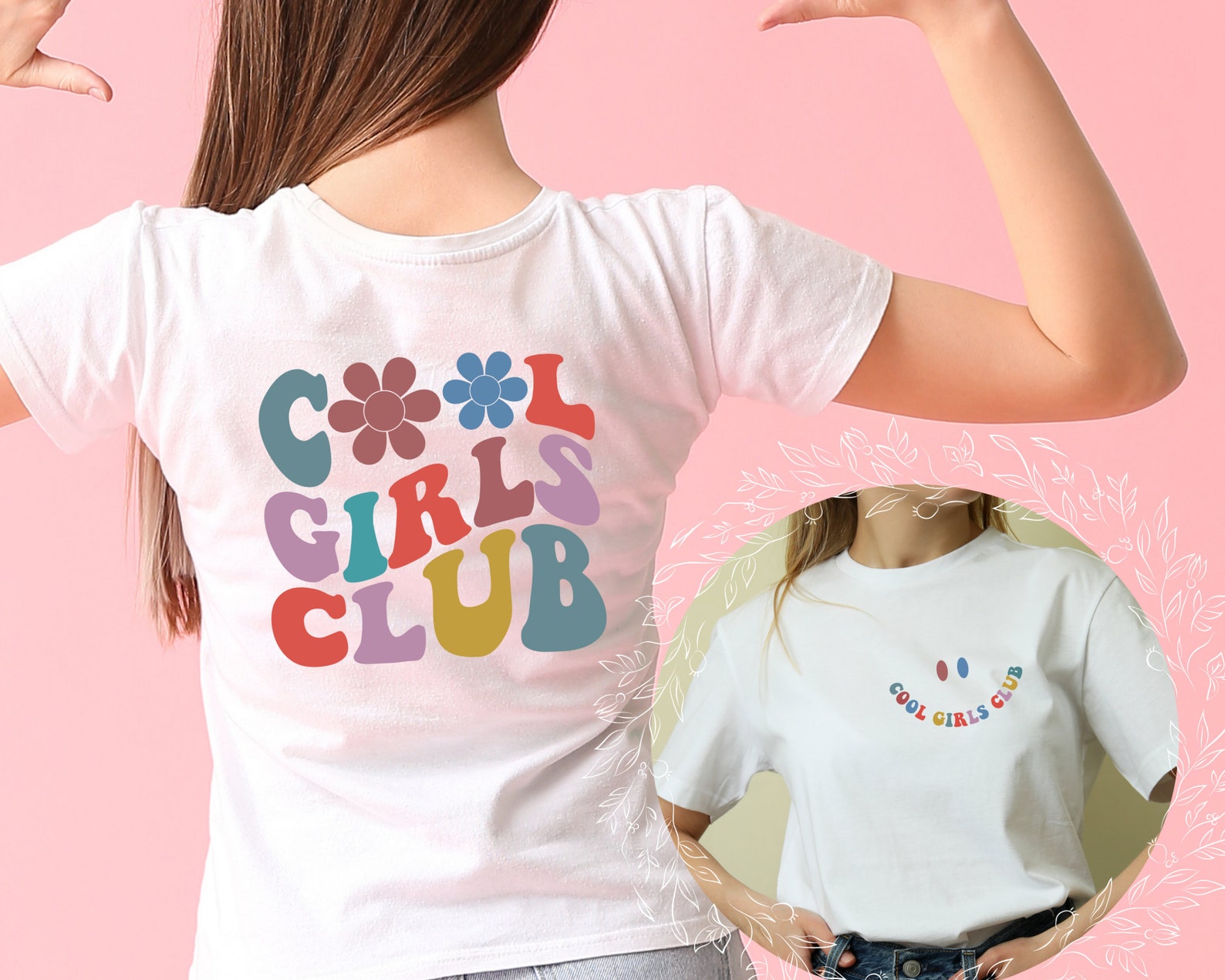 Cool Girls Club Shirt Svg Png, Cool Girls Club Png Svg, Best Friend ...
