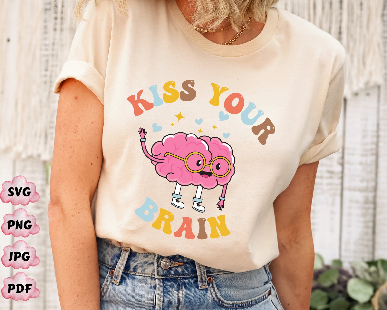 Kiss Your Brain Png, Teacher Shirt Png, Teacher Appreciation Gift ...