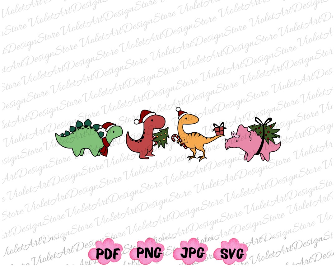 Christmas Dinosaur Png, Funny Dinosaur Svg, Funny Christmas Png, Merry ...