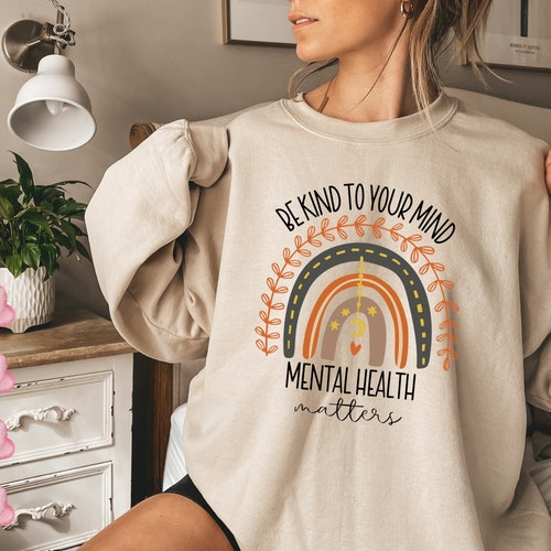 Mental Health Matters Svg Be Kind To Your Mind Svg Design Etsy