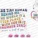 Dear Tiny Human Svg Png,the World is A Better Place With You in It ...