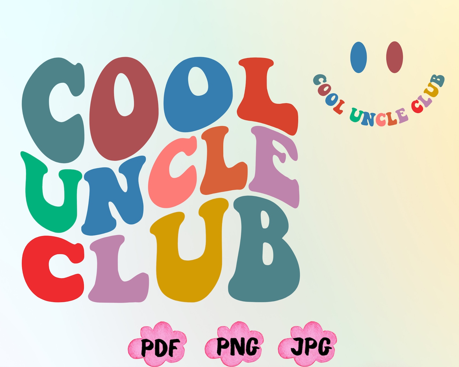 Cool Uncle PNG Bundle Cool Uncle Shirt PNG Uncle PNG Uncle - Etsy