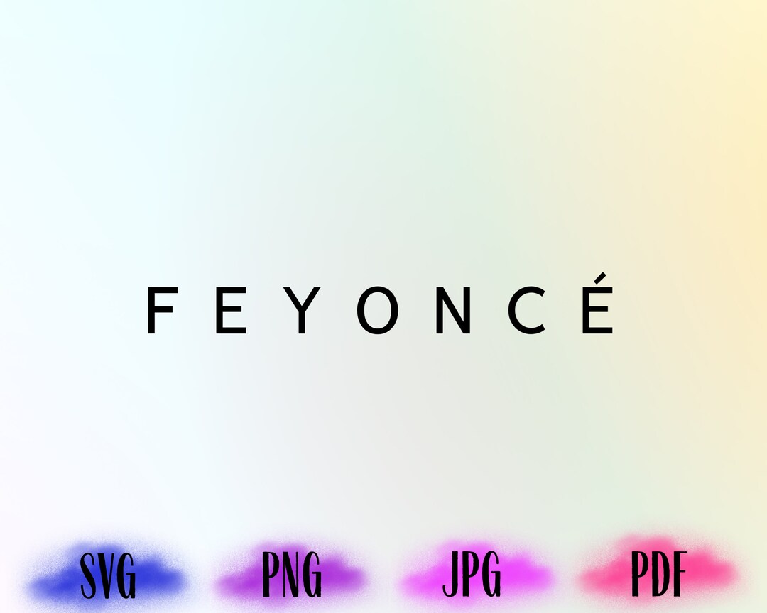 Feyonce Svg, Feyonce Svg 2022, Feyonce Png, Fiancee, Engagement, Wavy ...