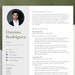 Modern Executive Resume Template Word, Resume Template Google Docs ...