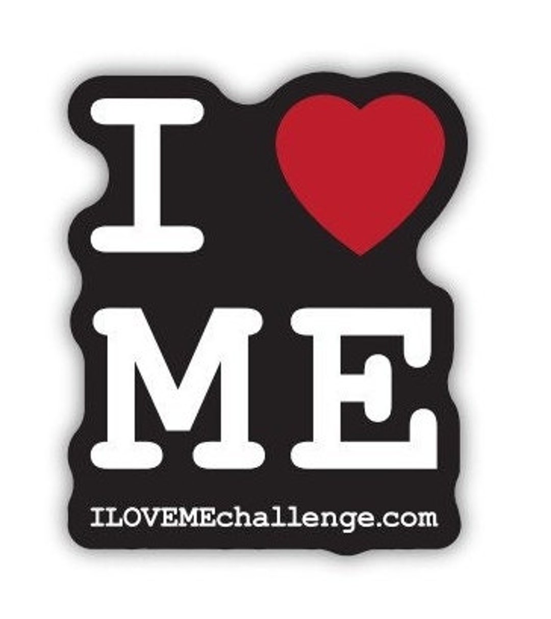 I LOVE ME Sticker - Etsy