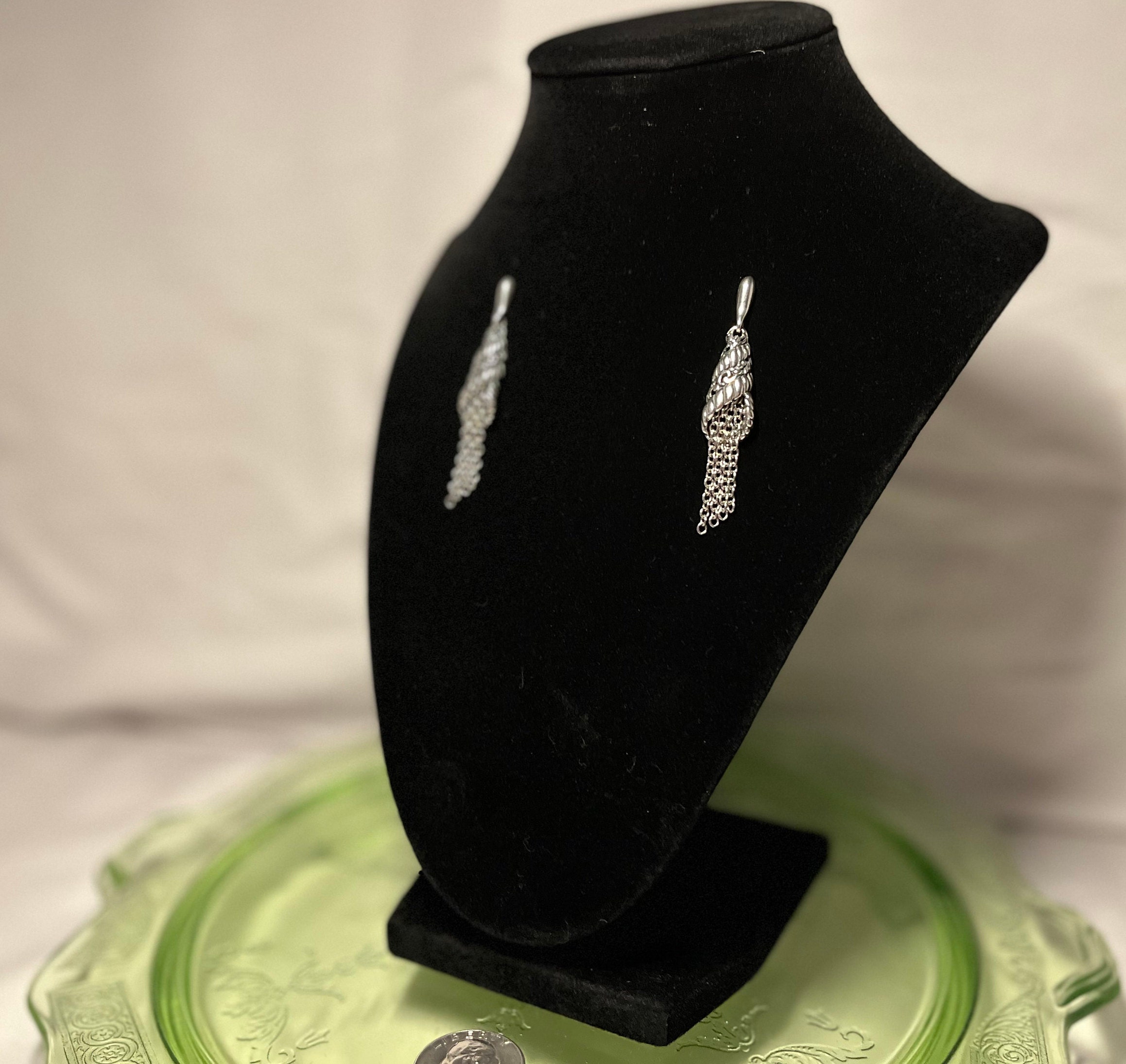 Carolyn Pollack Relios Sterling Drop Earrings - Etsy