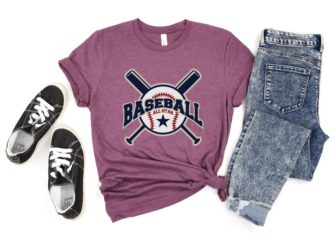Baseball All Star Shirt Game Day Softball Shirt Baseball - Etsy