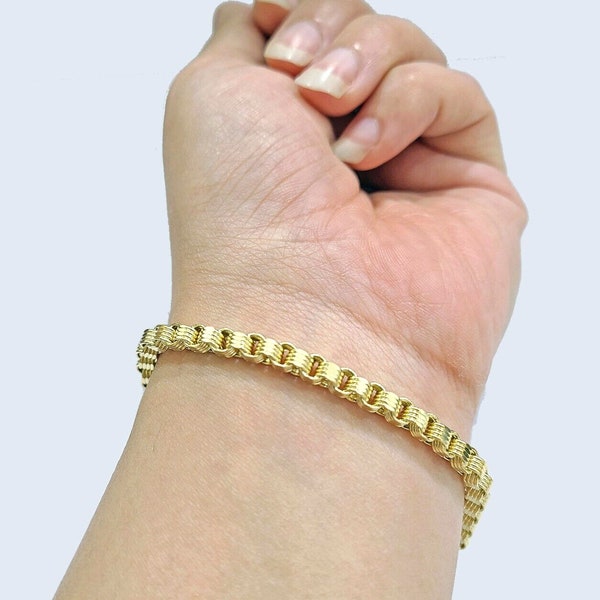 10k Gold Bracelet - Etsy