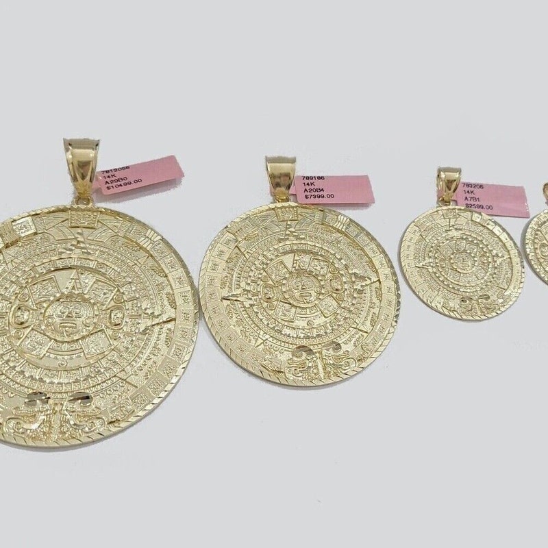 Gold Aztec Calendar - Etsy