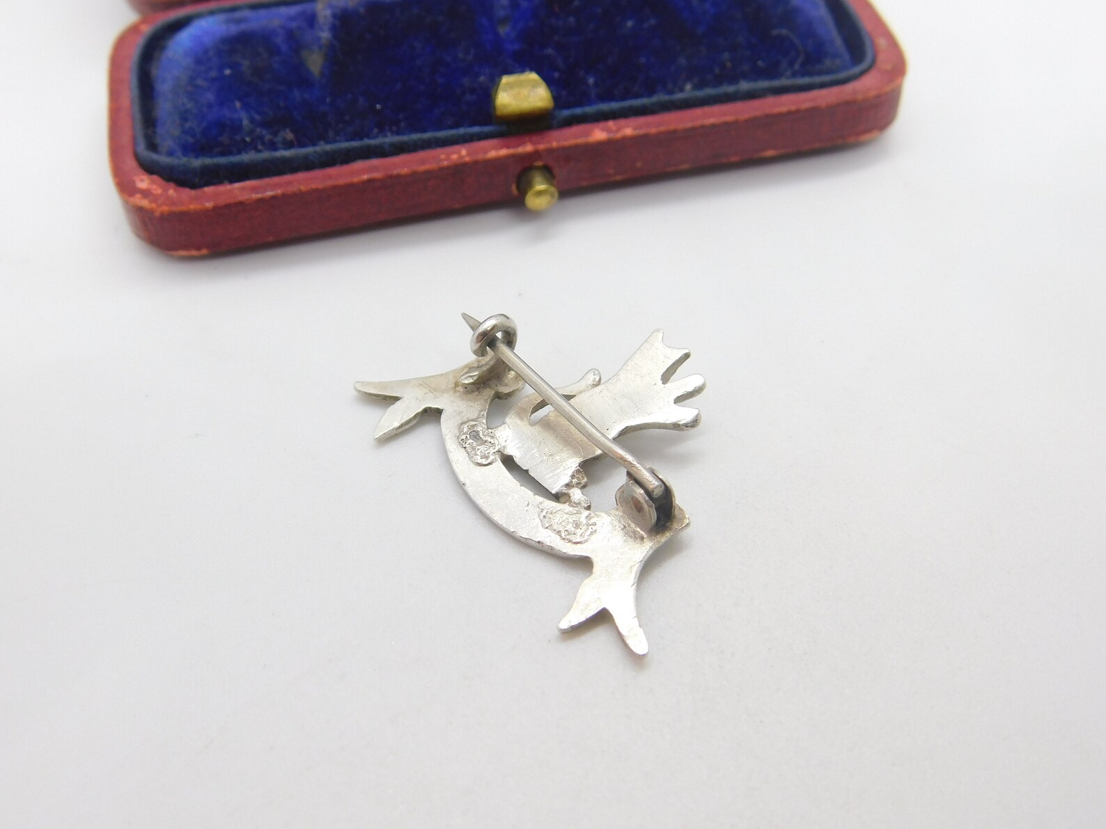 Victorian Scottish Sterling Silver 'sans Peur' Sutherland Clan Brooch ...