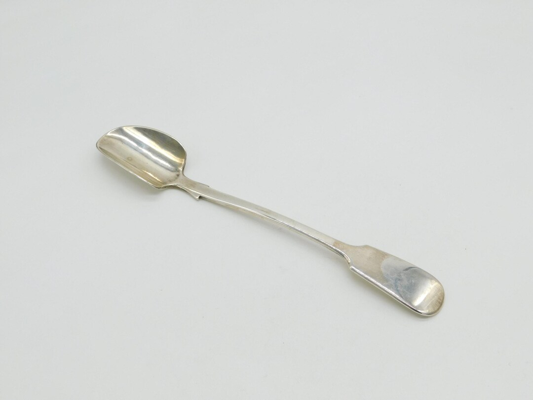 Victorian Sterling Silver Stilton Cheese Scoop Spoon Antique 1873 ...