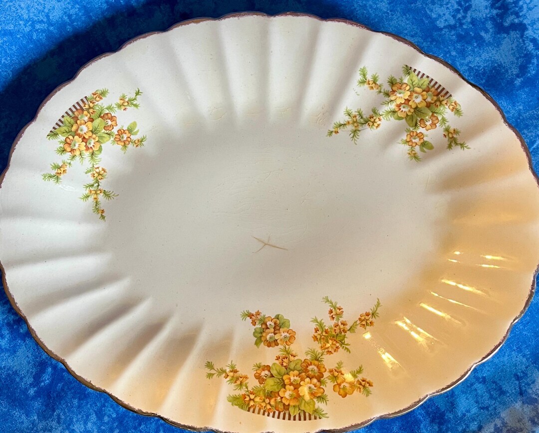 15 Sovereign Canada British Empire Made Vintage Serving Platter With ...