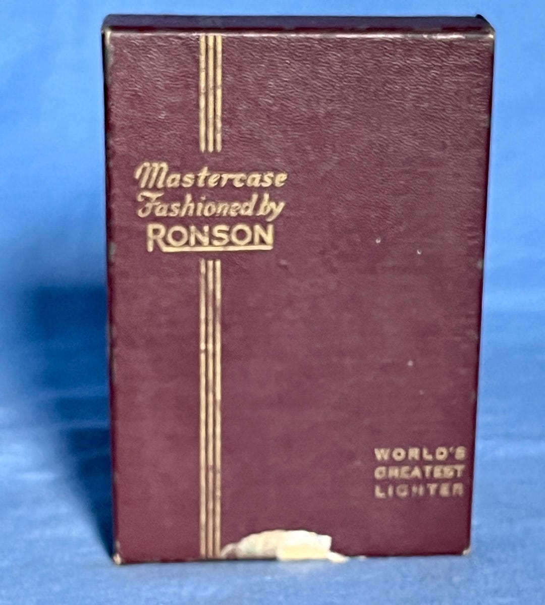 Ronson MASTERCASE Combination Lighter and Cigarette Case Metal Original ...