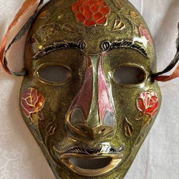 Hand Painted Face Mask - Etsy