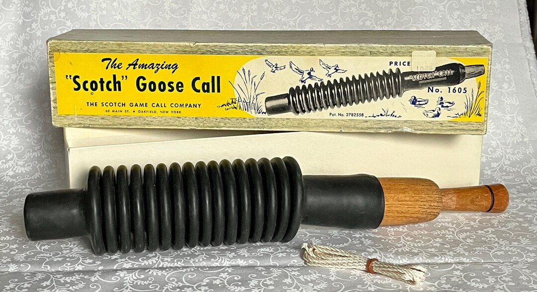 Scotch Brand Goose Call 1605 W/box Vintage - Etsy