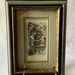 Vintage Paper Tole Victorian-era Scene in Shadow Box - Etsy