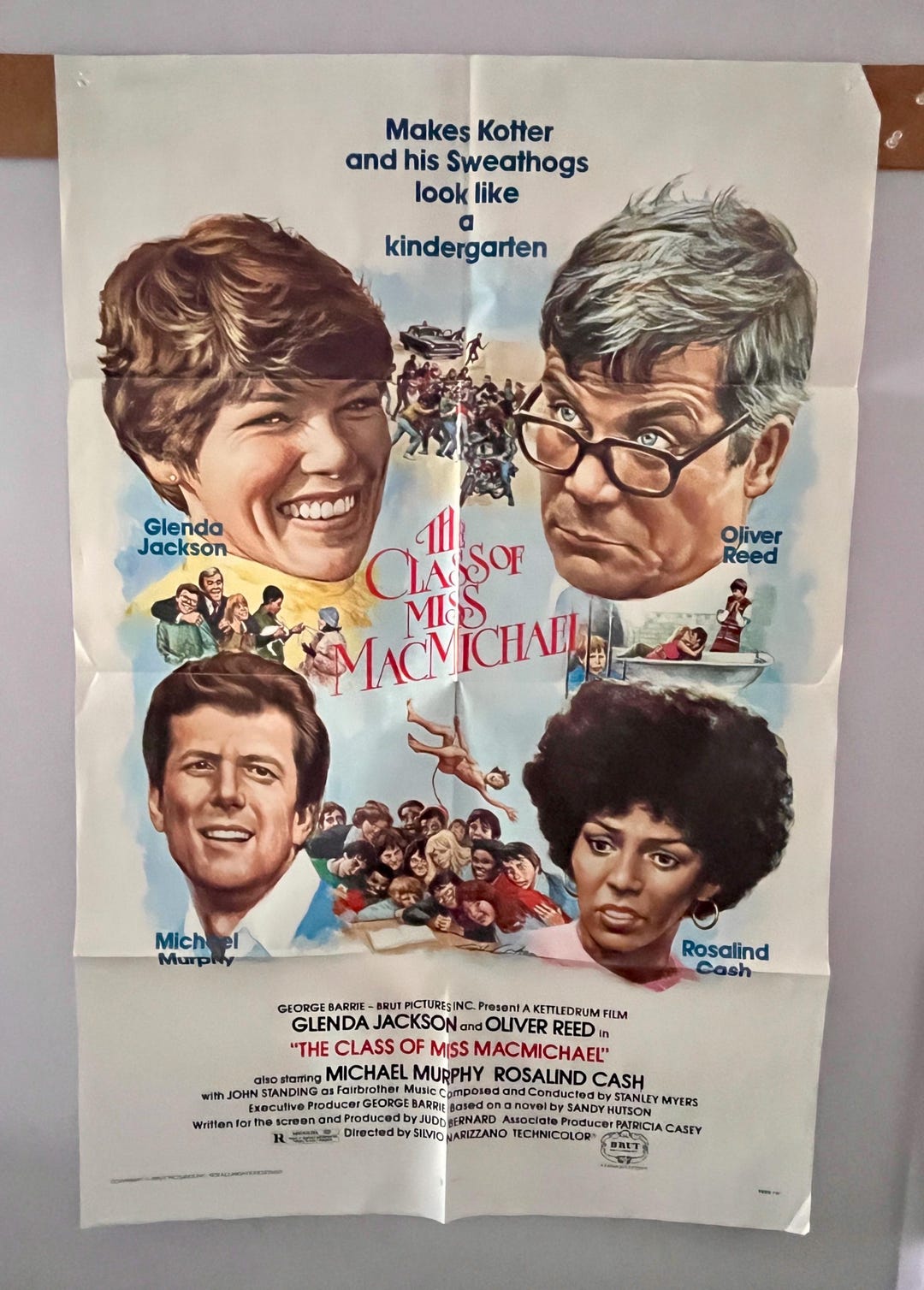1978 the Class of Miss Macmichael Original Movie Poster #78-732 - Etsy