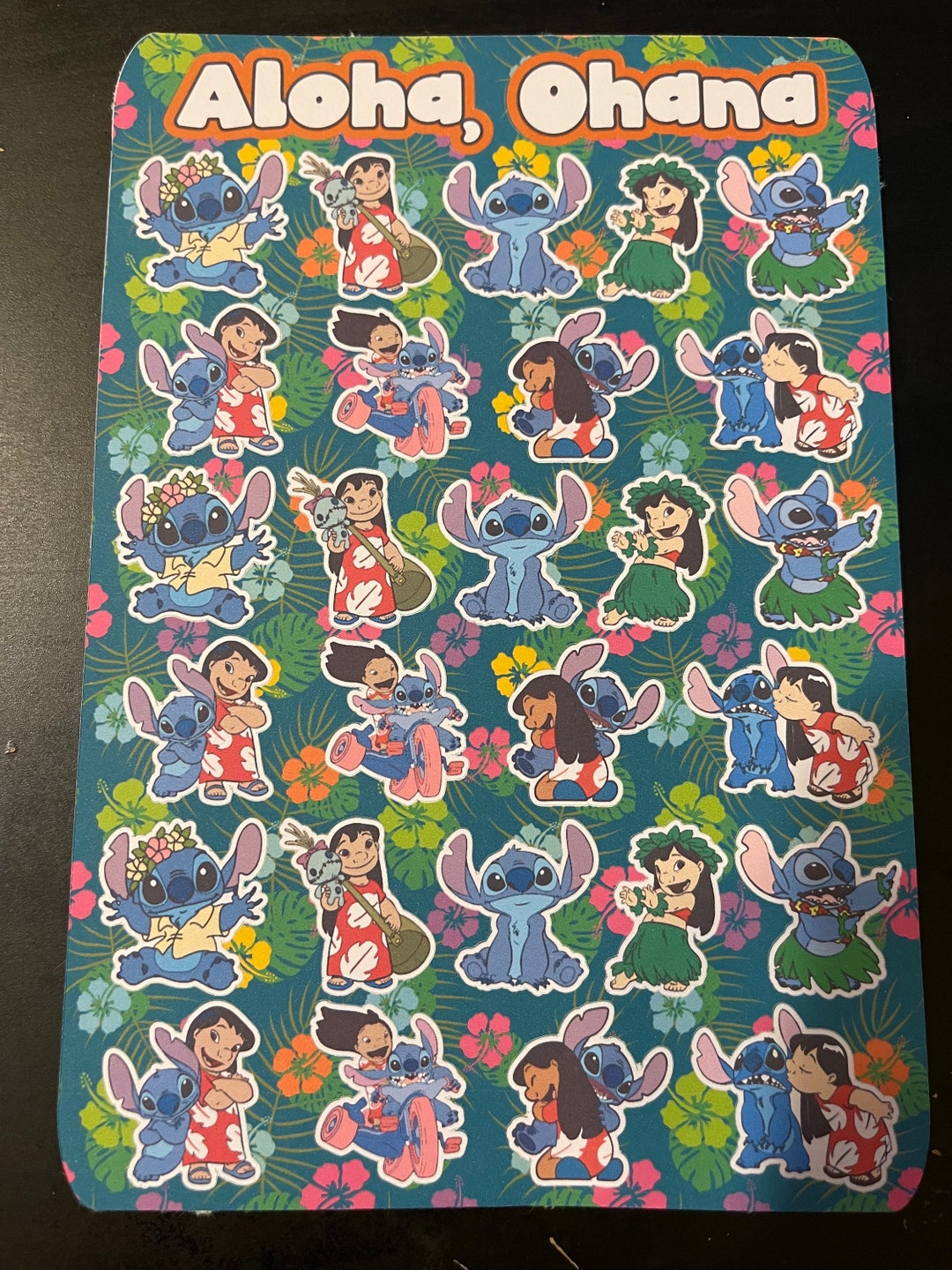 Aloha Ohana! Theme 4”x6” Sticker Sheet! - Etsy