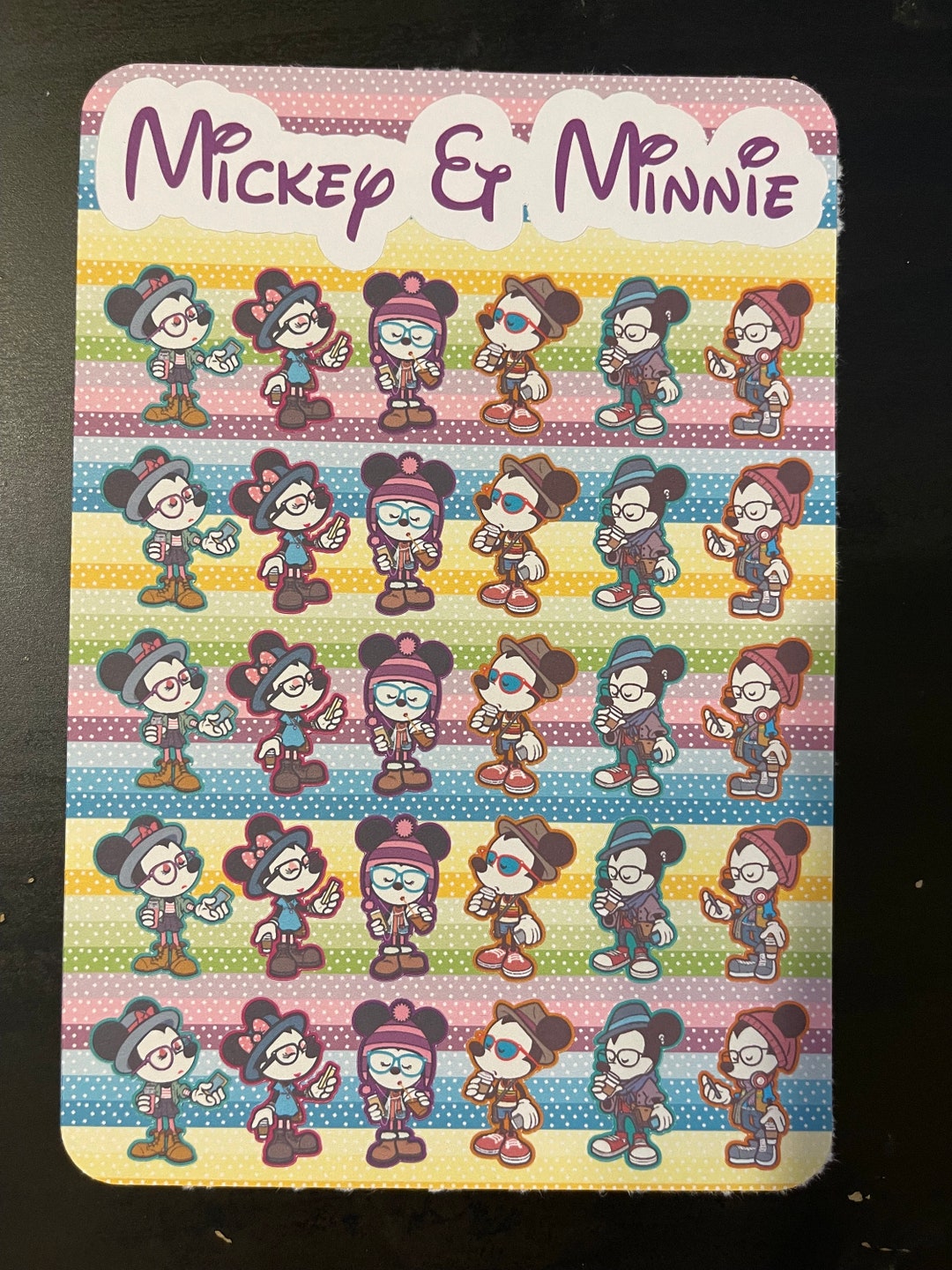 Cute Hipsters Theme 4”x6” Sticker Sheet! - Etsy