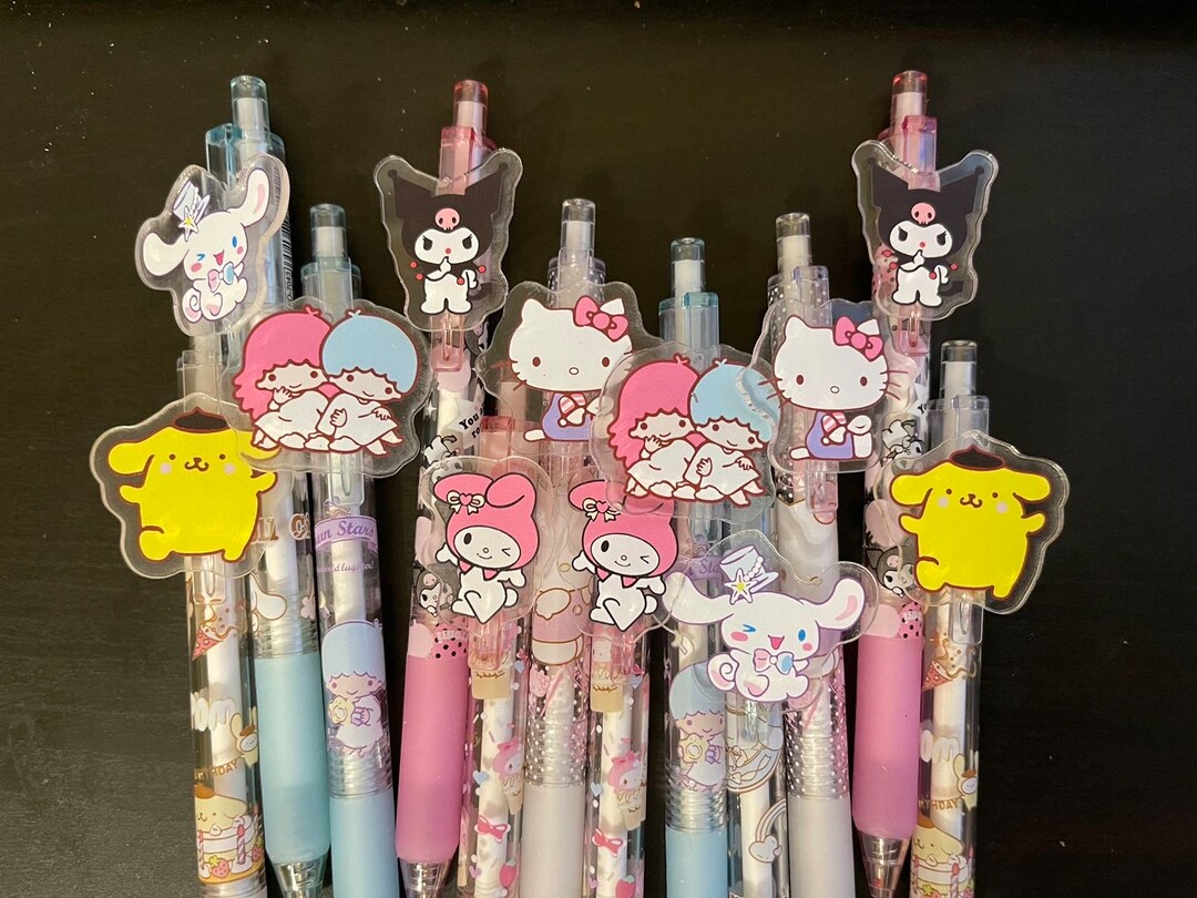 Kawaii Sanrio Character Gel Pens 0.5mm - Etsy