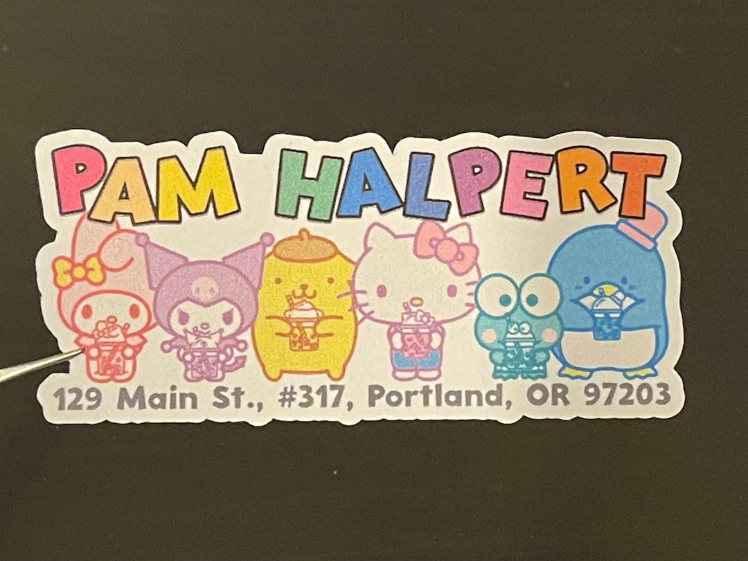 Kawaii Boba Theme Address Labels! Set of 25 - Etsy