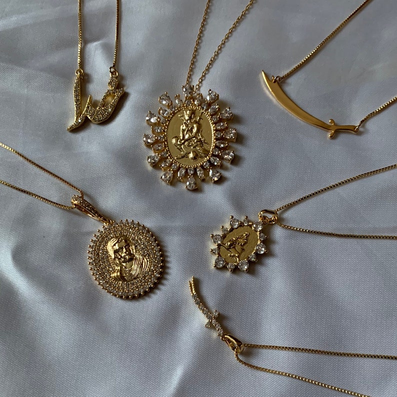 Dhulfiqar Sword Necklace: Islamic Shia Jewelry - Etsy