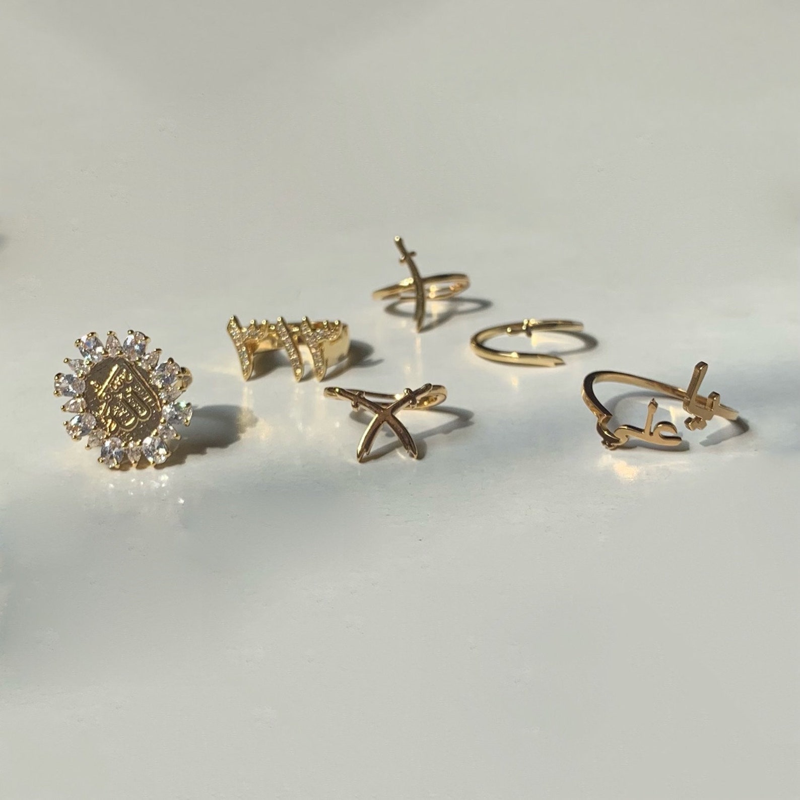 Double Dhulfiqar Ring | Islamic Necklace | Shia Necklace | Islam ...