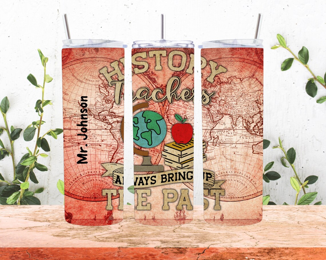 History Teacher Tumbler-funny History Teacher Tumbler-gift for History ...
