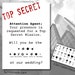Ring Security Proposal Printable Card | Decodable Mission Card for Ring ...