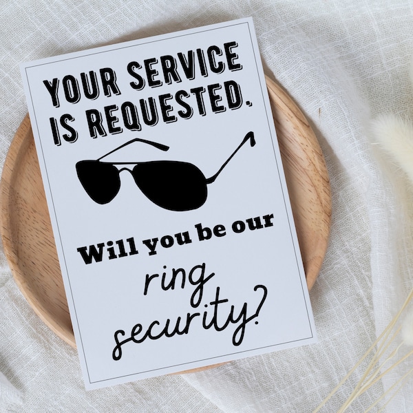 Ring Bearer Proposal - Etsy