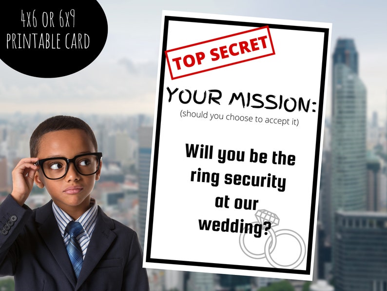 Ring Security Badge and Card Bundle - CANVA Template Badge and INSTANT ...