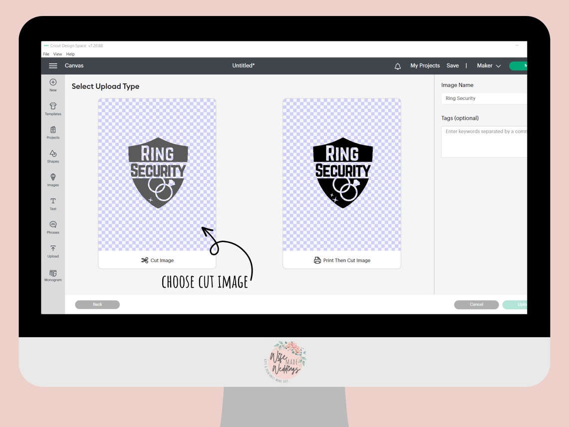 Ring Security Id Badge SVG File - Etsy