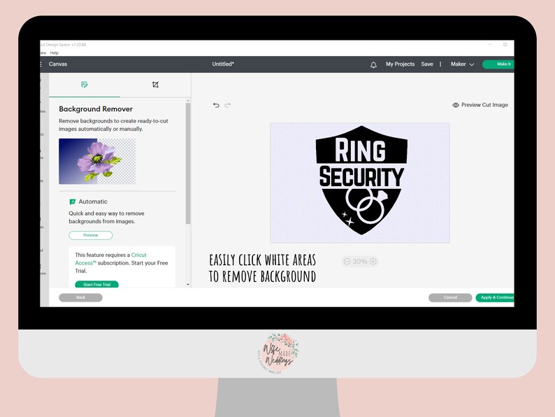 Ring Security Id Badge SVG File - Etsy