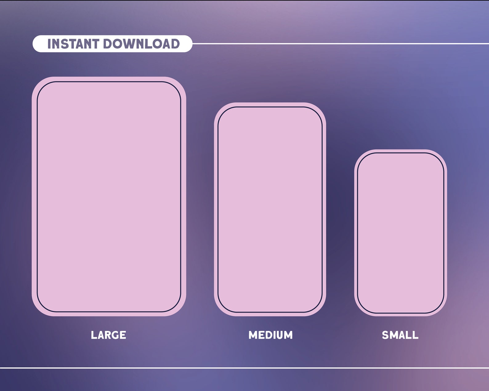 2 Purple Pink Cute Minimal Aesthetic Twitch Chatbox | Cute Chat Box ...