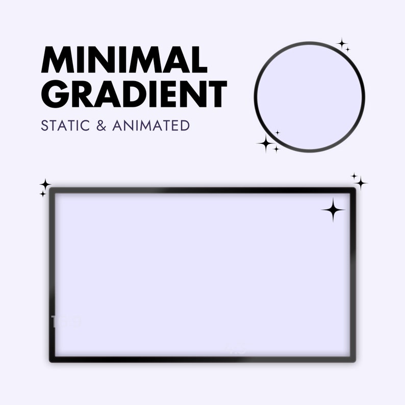 Black Animated Webcam Overlay Neon Webcam Border | Animated Webcam ...