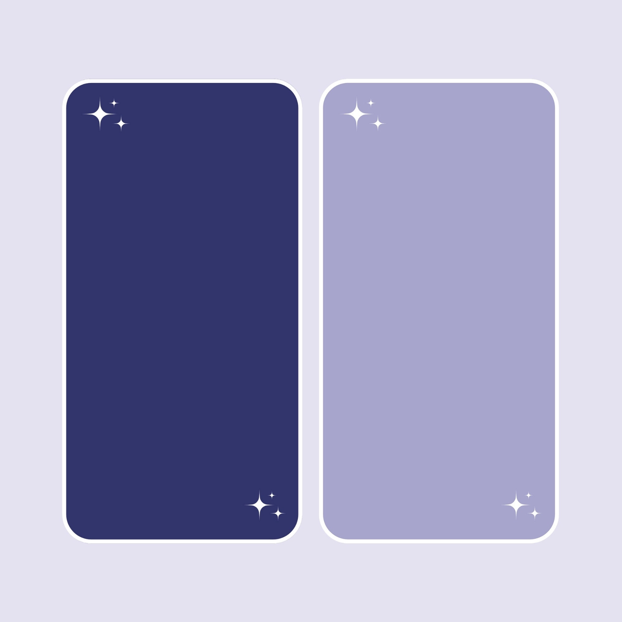 2 Purple Minimal Aesthetic Twitch Chat Box | Cute Chatbox Twitch Chat ...