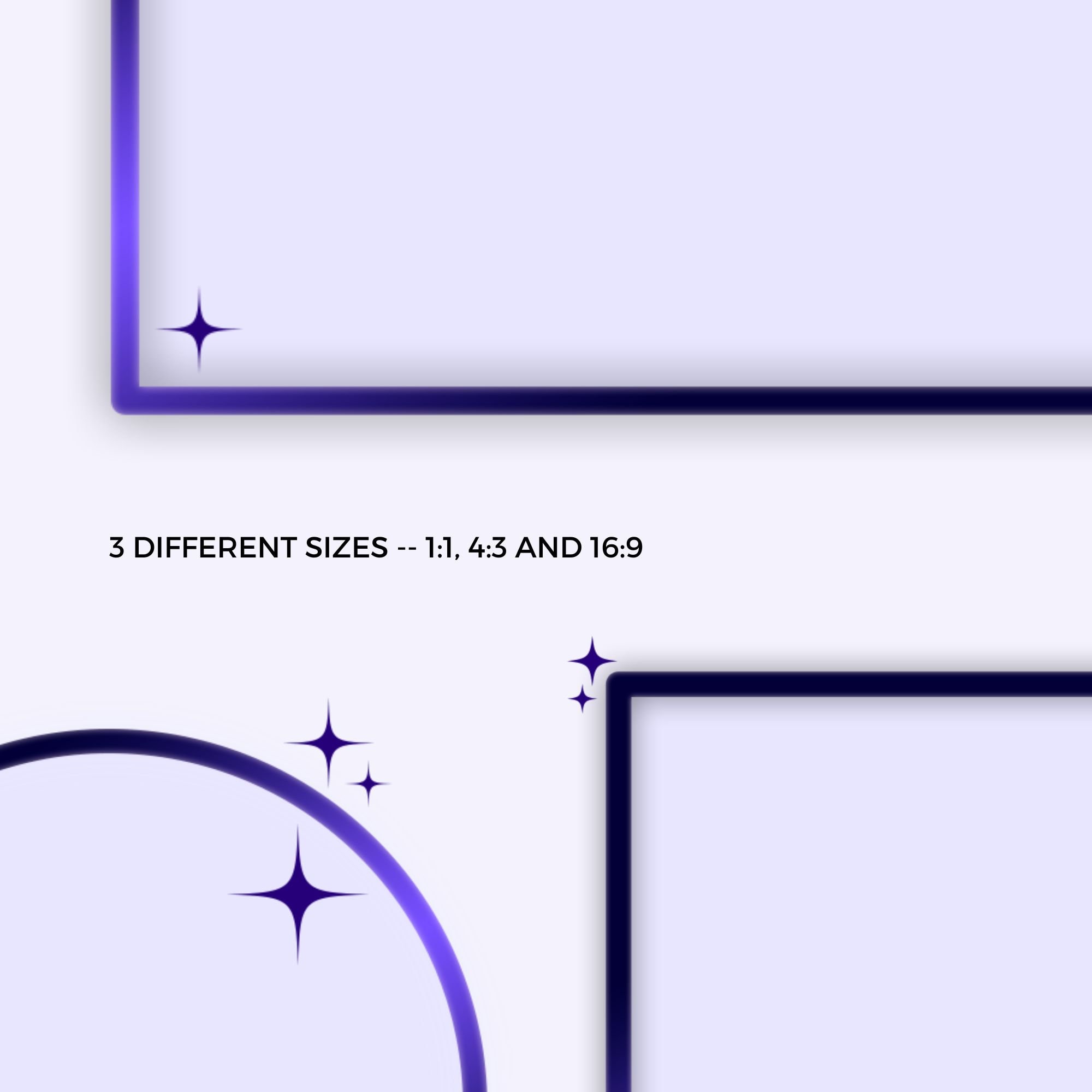 Purple Animated Webcam Overlay Neon Webcam Border | Animated Webcam ...